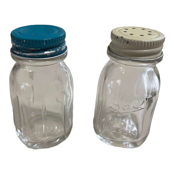 Ball | Dining | Vintage Ball Mason Jar Salt And Pepper Shakers Set ...